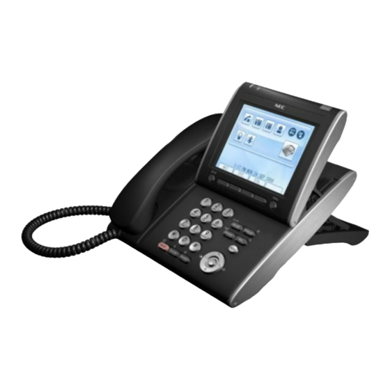 NEC DT750 USER MANUAL Pdf Download | ManualsLib