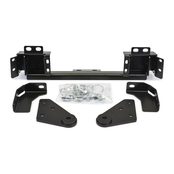 WARN 95160 INSTALLATION INSTRUCTIONS MANUAL Pdf Download | ManualsLib