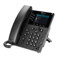 POLYCOM VVX350 USER MANUAL Pdf Download | ManualsLib