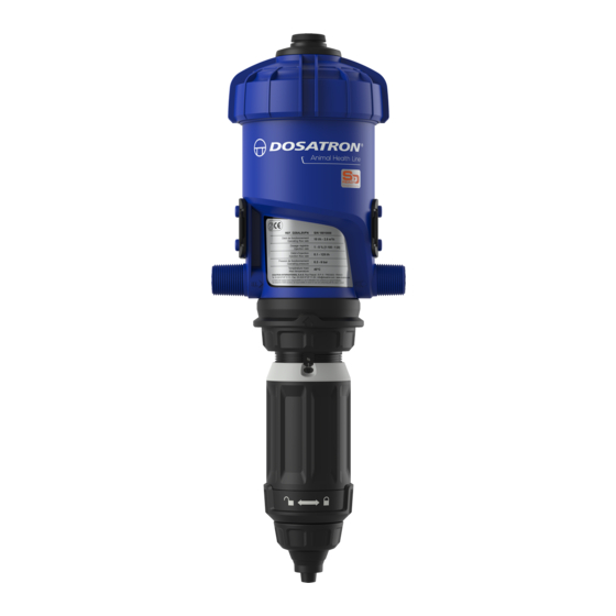 DOSATRON D25+ SERIES OWNER'S MANUAL Pdf Download | ManualsLib
