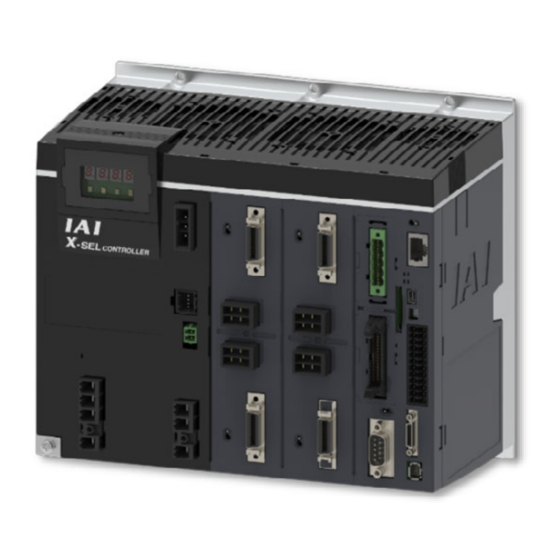 IAI XSEL2 INSTRUCTION MANUAL Pdf Download | ManualsLib