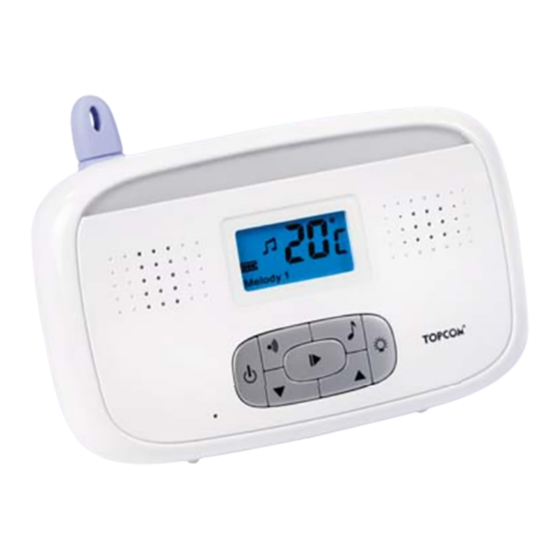 TOPCOM BABYTALKER 3500 SEDS BABY MONITOR USER MANUAL | ManualsLib