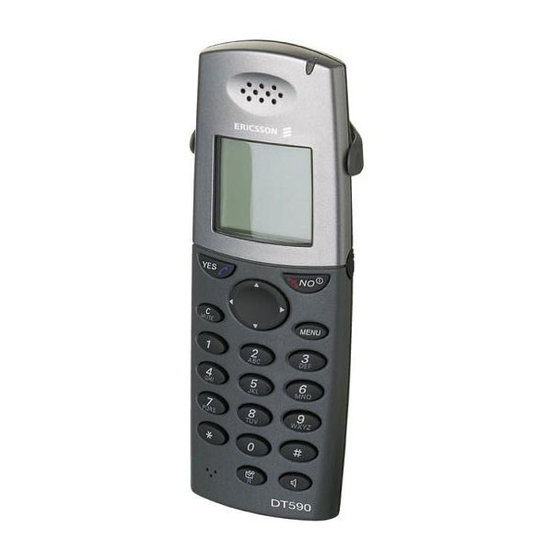 ERICSSON DT590 USER MANUAL Pdf Download | ManualsLib
