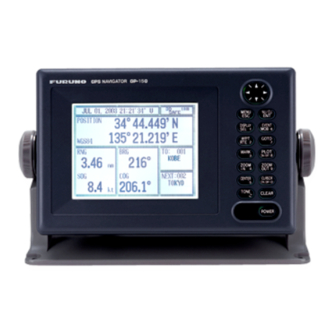 FURUNO GP-150-DUAL OPERATOR'S MANUAL Pdf Download | ManualsLib