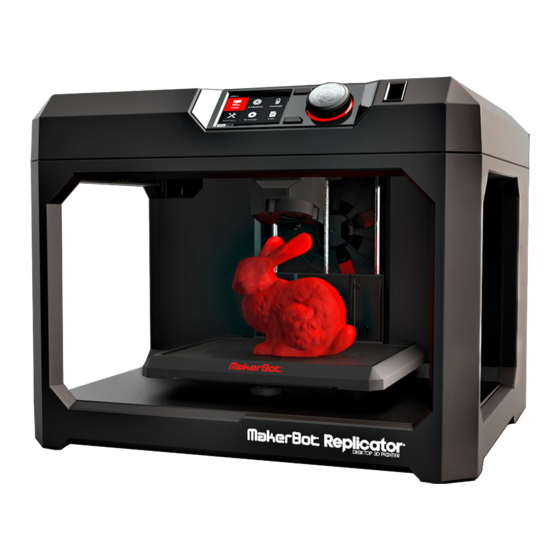 MAKERBOT REPLICATOR USER MANUAL Pdf Download | ManualsLib