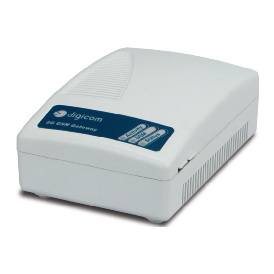 DIGICOM 2G GSM GATEWAY LIFT USER MANUAL Pdf Download | ManualsLib