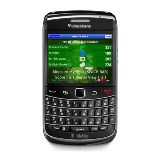 BLACKBERRY BOLD 9000 USER MANUAL Pdf Download | ManualsLib
