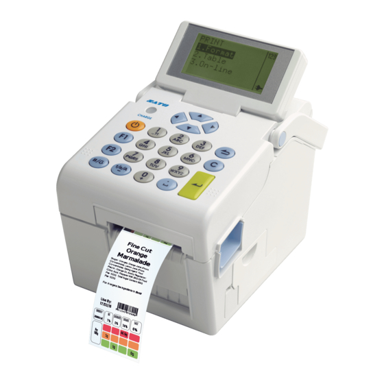 SATO TH2 USER MANUAL Pdf Download | ManualsLib