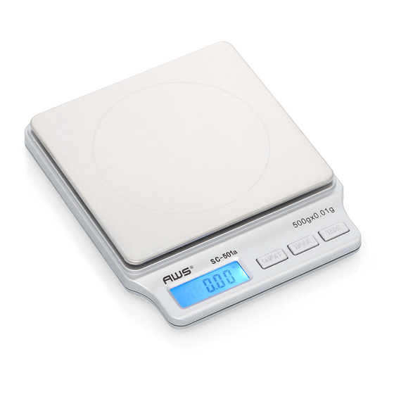 AWS SC-501 USER MANUAL Pdf Download | ManualsLib