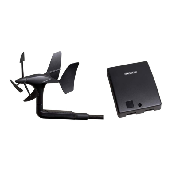 NEXUS NX WIRELESS WIND TRANSDUCER SET INSTALLATION AND OPERATION MANUAL ...