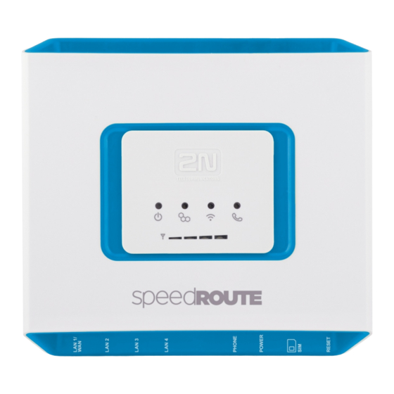 2N SPEEDROUTE USER MANUAL Pdf Download | ManualsLib