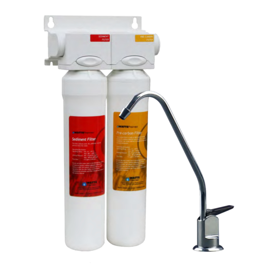 WATTS PREMIER FILTER-PURE INSTALLATION, OPERATION AND MAINTENANCE ...