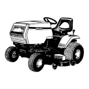 MTD WHITE GT-185 OWNER'S MANUAL Pdf Download | ManualsLib