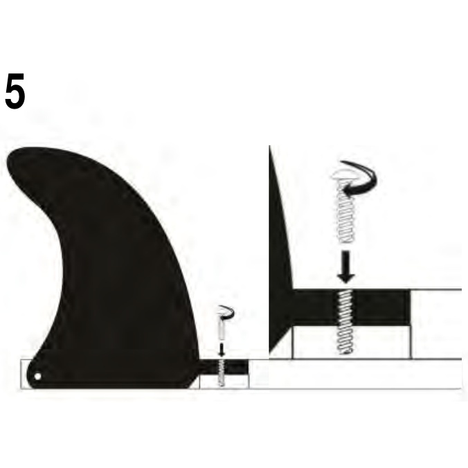 How to Set Fin Orientation on Rave Sports SUP | ManualsLib