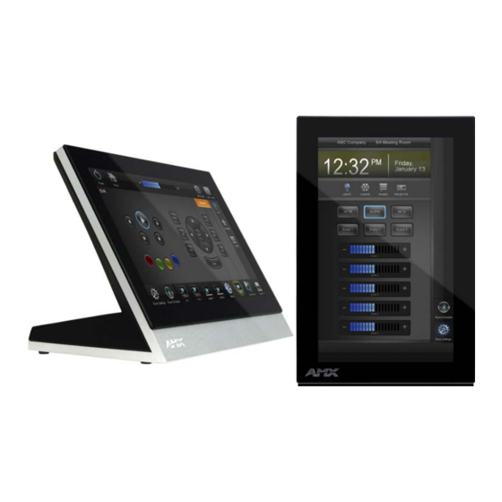 AMX MXT-700 OPERATION/REFERENCE MANUAL Pdf Download | ManualsLib