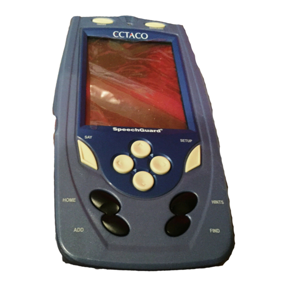 ECTACO SPEECHGUARD TL-4 USER MANUAL Pdf Download | ManualsLib