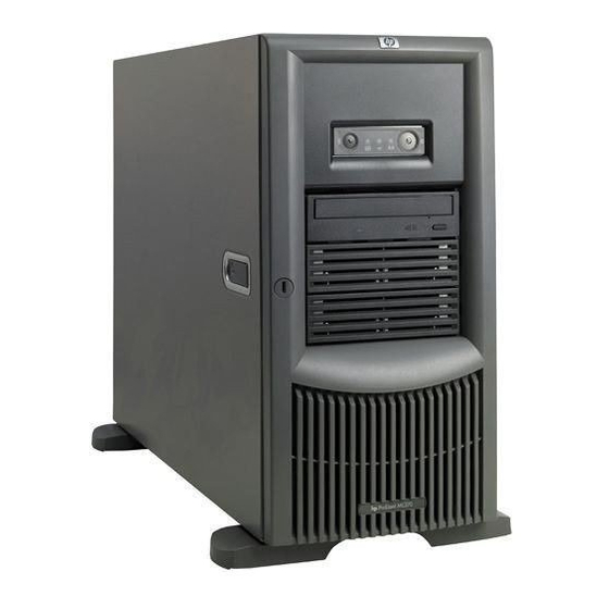 HP PROLIANT ML370 GENERATION 4 REFERENCE AND TROUBLESHOOTING MANUAL Pdf ...