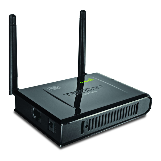 TRENDNET N300 SPECIFICATIONS Pdf Download | ManualsLib