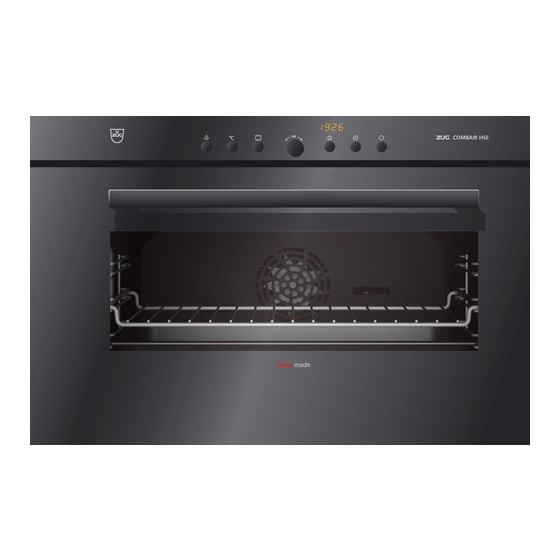 V-ZUG CH-6301 OPERATING INSTRUCTIONS MANUAL Pdf Download | ManualsLib