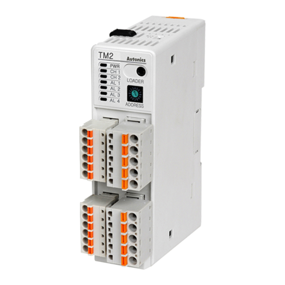 AUTONICS TM SERIES USER MANUAL Pdf Download | ManualsLib