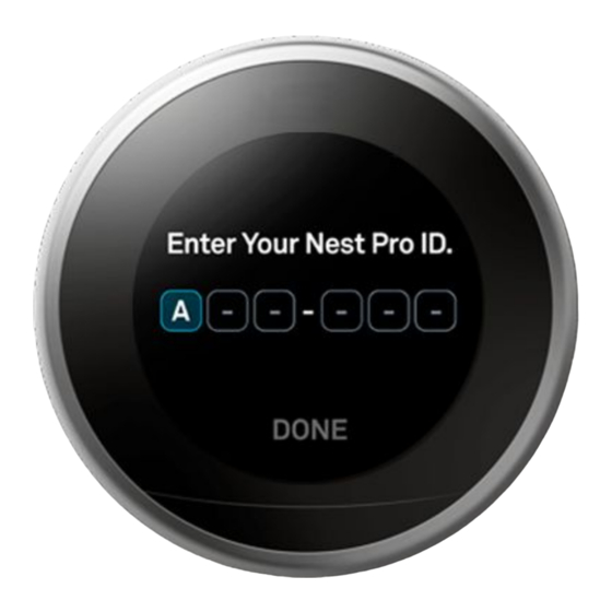 GOOGLE NEST PRO INSTALLATION AND CONFIGURATION MANUAL Pdf Download ...