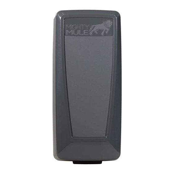 GTO MIGHTY MULE MMK100 INSTRUCTIONS Pdf Download | ManualsLib