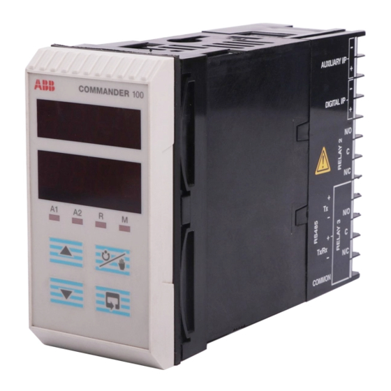 ABB COMMANDER 100 OPERATING MANUAL Pdf Download | ManualsLib