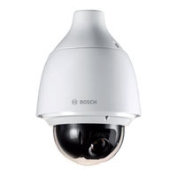 BOSCH AUTODOME IP STARLIGHT 5000I USER MANUAL Pdf Download | ManualsLib