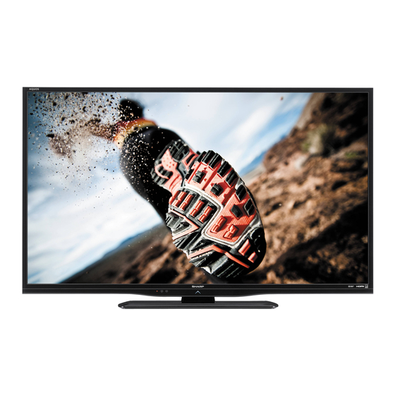 SHARP AQUOS LC-40LE550U OPERATION MANUAL Pdf Download | ManualsLib