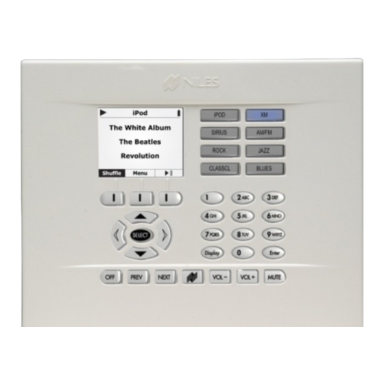 NILES DISPLAY USER MANUAL Pdf Download | ManualsLib