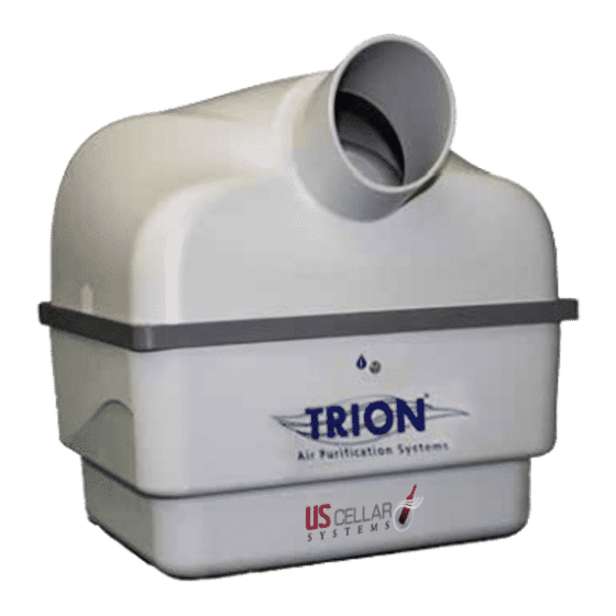 TRION COMFORTBREEZE CB707 INSTALLATION, OPERATION & MAINTENANCE MANUAL ...