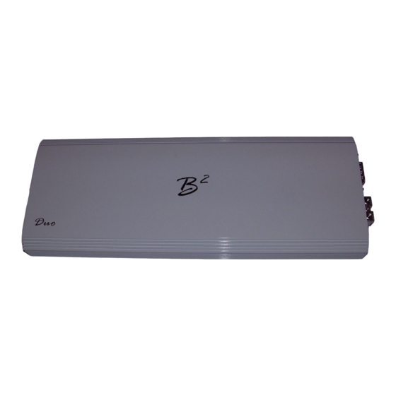 B2 AUDIO DUO OWNER'S MANUAL Pdf Download | ManualsLib