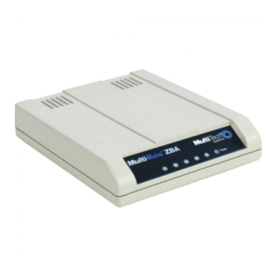 MULTI-TECH MULTIMODEM ZBA MT9234ZBA USER MANUAL Pdf Download | ManualsLib