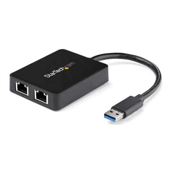 STARTECH.COM USB32000SPT INSTRUCTION MANUAL Pdf Download | ManualsLib