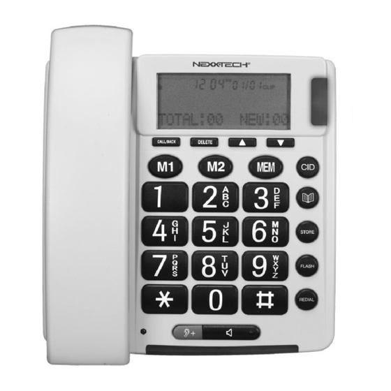 NEXXTECH CALLER ID USER MANUAL Pdf Download | ManualsLib