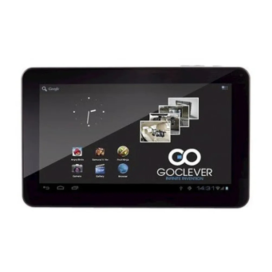 GOCLEVER TAB A93 OWNER'S MANUAL Pdf Download | ManualsLib