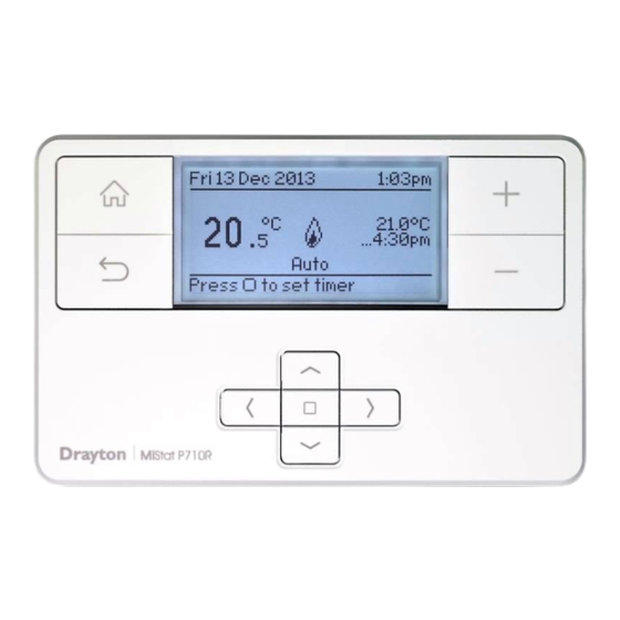 DRAYTON MISTAT P710R USER MANUAL Pdf Download | ManualsLib
