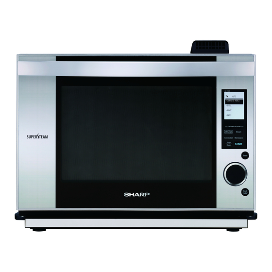 SHARP SUPERSTEAM AX-1500JS OPERATION MANUAL Pdf Download | ManualsLib