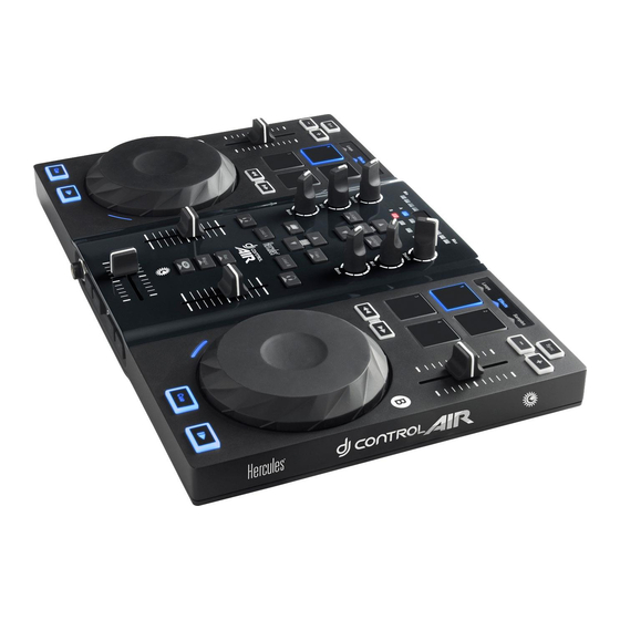 HERCULES DJ CONTROL AIR GETTING STARTED Pdf Download | ManualsLib