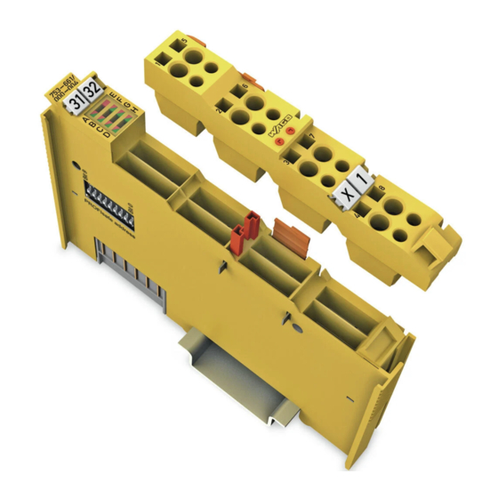 WAGO 750 MANUAL Pdf Download | ManualsLib