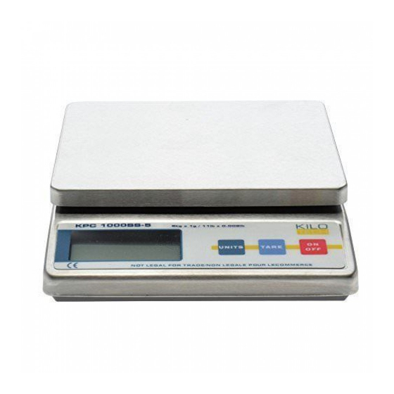 KILOTECH KPC 1000SS USER MANUAL Pdf Download | ManualsLib