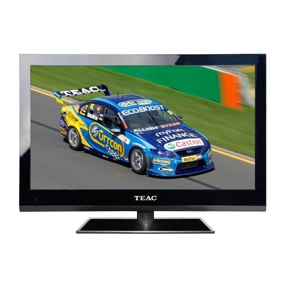 TEAC LE23A84HD USER MANUAL Pdf Download | ManualsLib