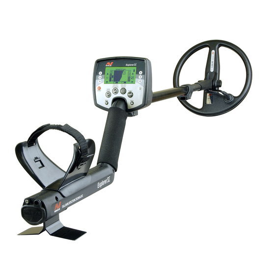 MINELAB EXPLORER SE QUICK START MANUAL Pdf Download | ManualsLib