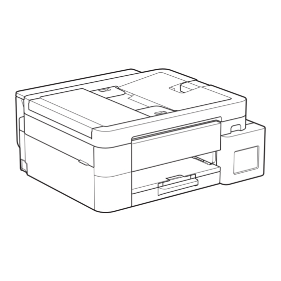 Brother DCP-T536DW printer Quick Start Guide | ManualsLib