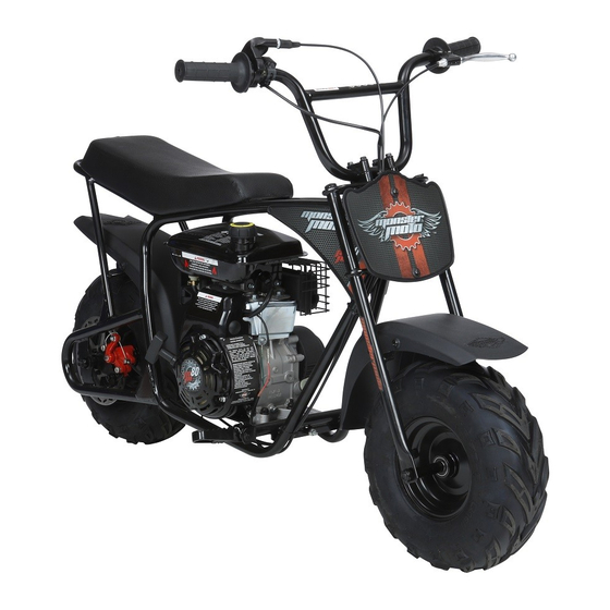 MONSTER MOTO MMB80 OWNER'S MANUAL Pdf Download | ManualsLib