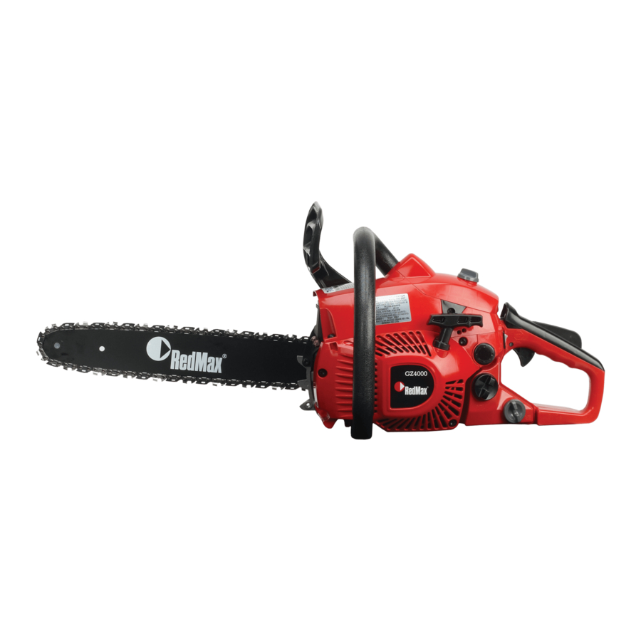 REDMAX GZ4000 OWNER'S/OPERATOR'S MANUAL Pdf Download | ManualsLib