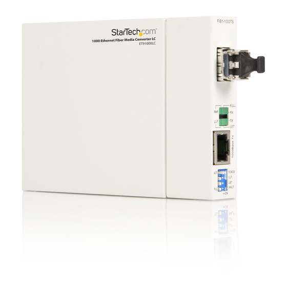 STARTECH.COM ET91000LC INSTRUCTION MANUAL Pdf Download | ManualsLib