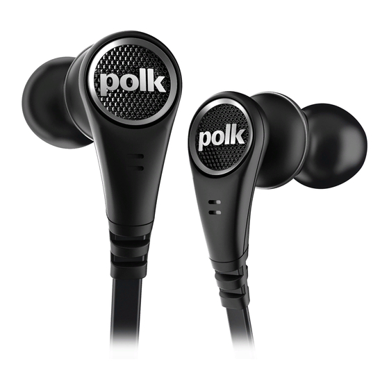 POLK AUDIO ULTRAFOCUS 6000 OWNER'S MANUAL Pdf Download | ManualsLib
