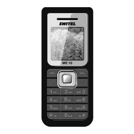 SWITEL HANDY ME10 OPERATING INSTRUCTIONS MANUAL Pdf Download | ManualsLib