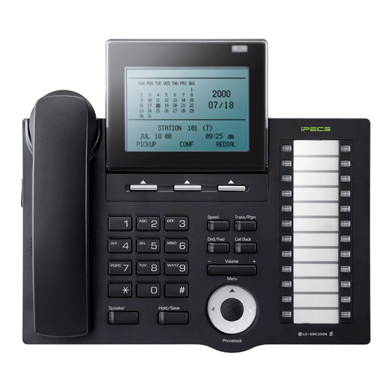 IPECS LIP-7024LD USER MANUAL Pdf Download | ManualsLib